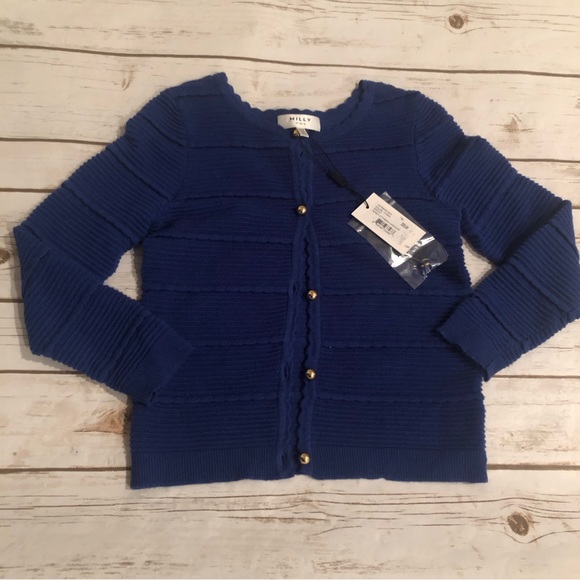 Milly Minis | Shirts & Tops | Milly Minis Blue Cardigan | Poshmark